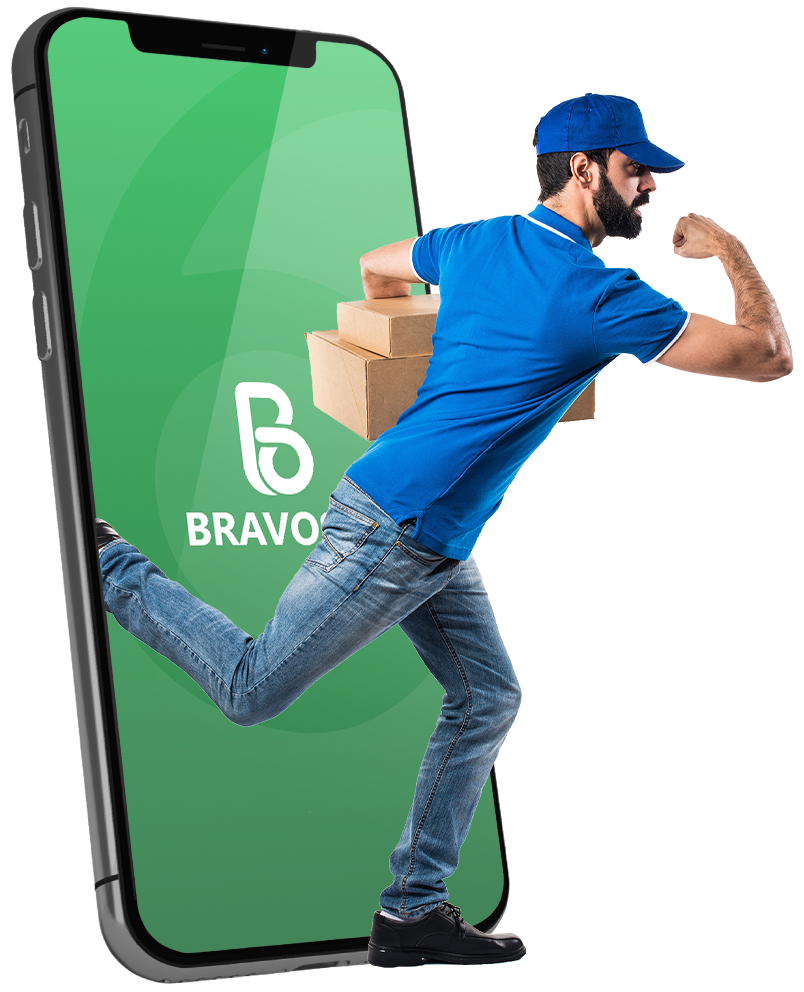 On Demand Delivery Services App - Fast & Reliable | Bravosix